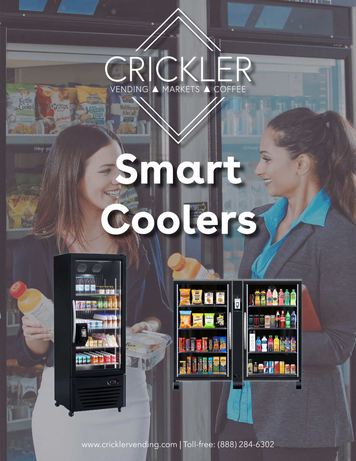 Smart Coolers - Crickler Vending Company